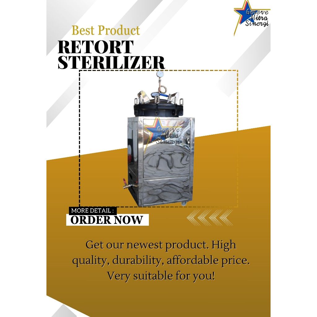 Jual Mesin Retort Sterilisasi Makanan 100 Liter - Mini Retort ...