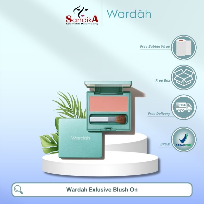 Jual Wardah Exclusive Blush On (100% Original) | Shopee Indonesia