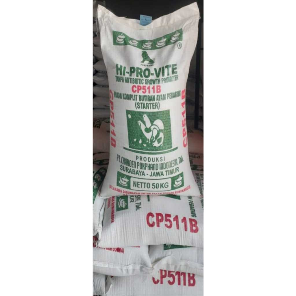 Jual 1 Kg Pakan Ayam Pedaging 511B , 511D BR 1 WN G511 G-511 Charoen ...