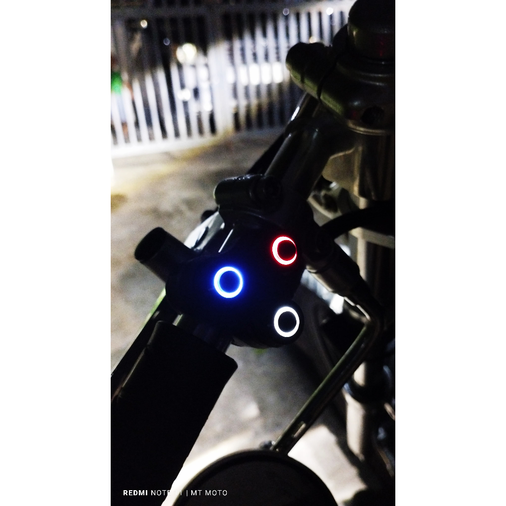 Jual MTMoto Mini Custom Holder Saklar motor universal 3 Tombol_V2 motor ...