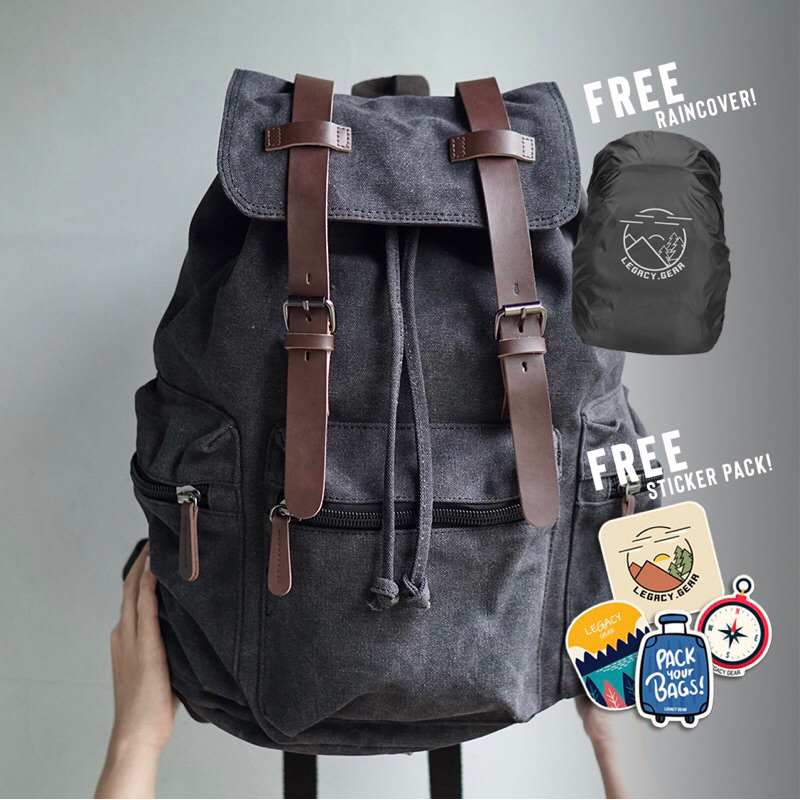 Jual Vintage Titan Backpack by Legacy gear - Ransel - Tas gendong pria ...