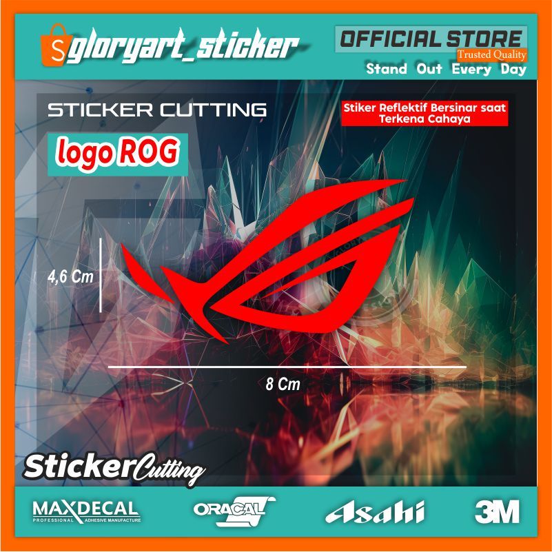 Jual STIKER ROG LOGO | Shopee Indonesia