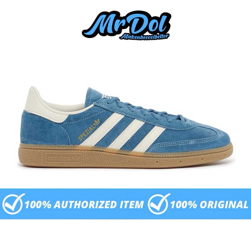 Jual Adidas Handball Spezial Core Blue Cream White (IG6194) | Shopee ...