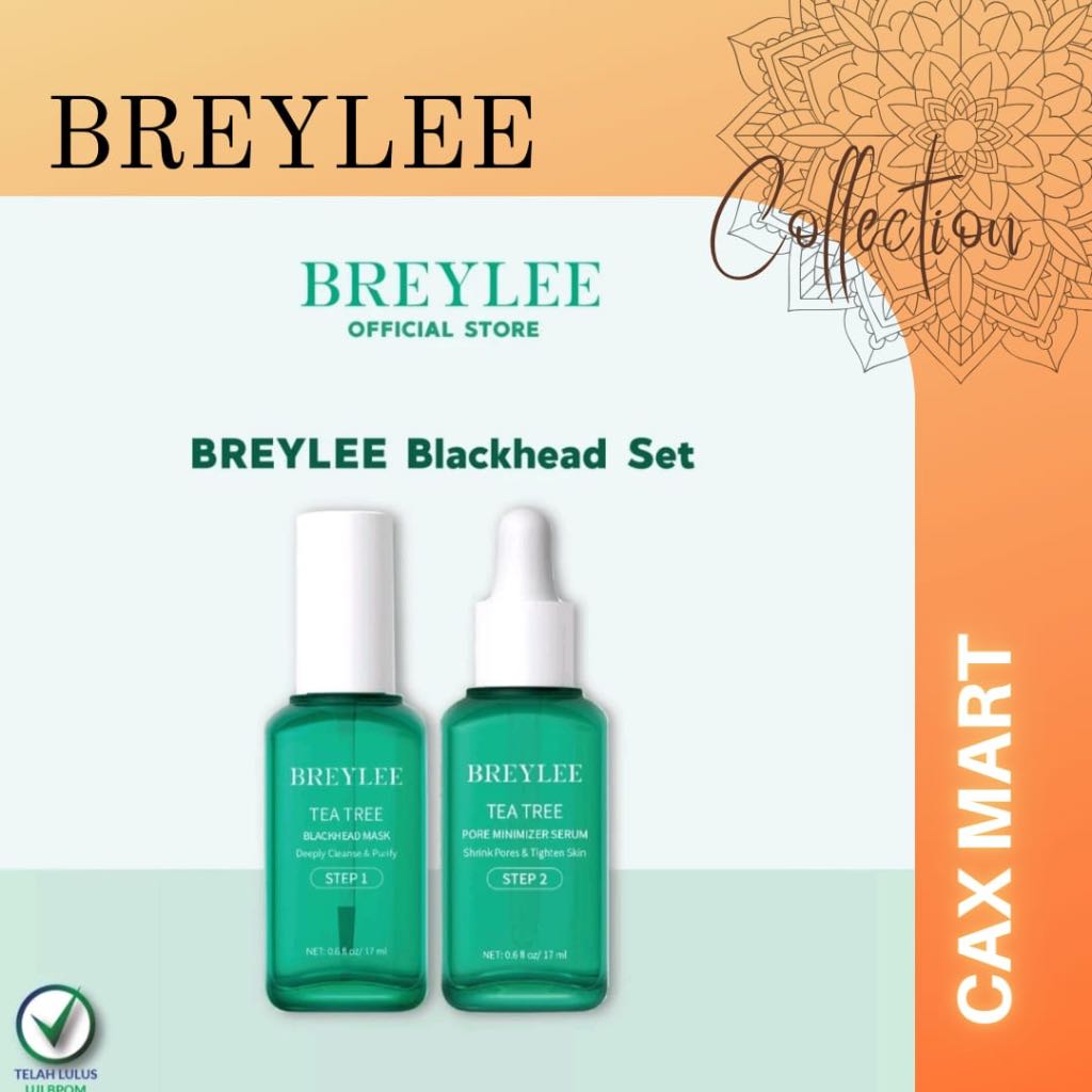 Jual BREYLEE Tea Tree Blackhead Mask - Masker Komedo | Shopee Indonesia