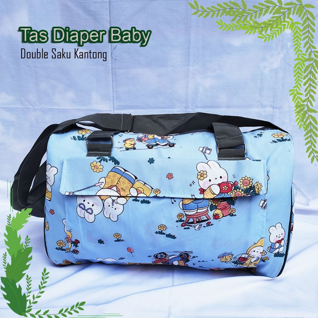 Jual TAS BAYI DIAPER BABY BAG BABY TRAVELLING BANYAK KANTUNG SAKU ...
