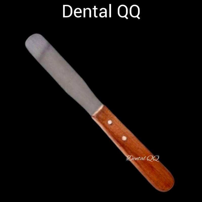 Jual Dental Gips Spatel Stainless Steel dengan Tangkai / Spatula ...