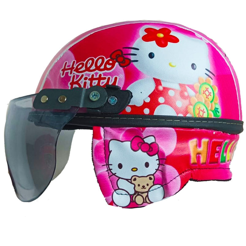 Jual Helm Anak Unyu-unyu Model Retro Karakter Bus [1 - 4 Tahun ...
