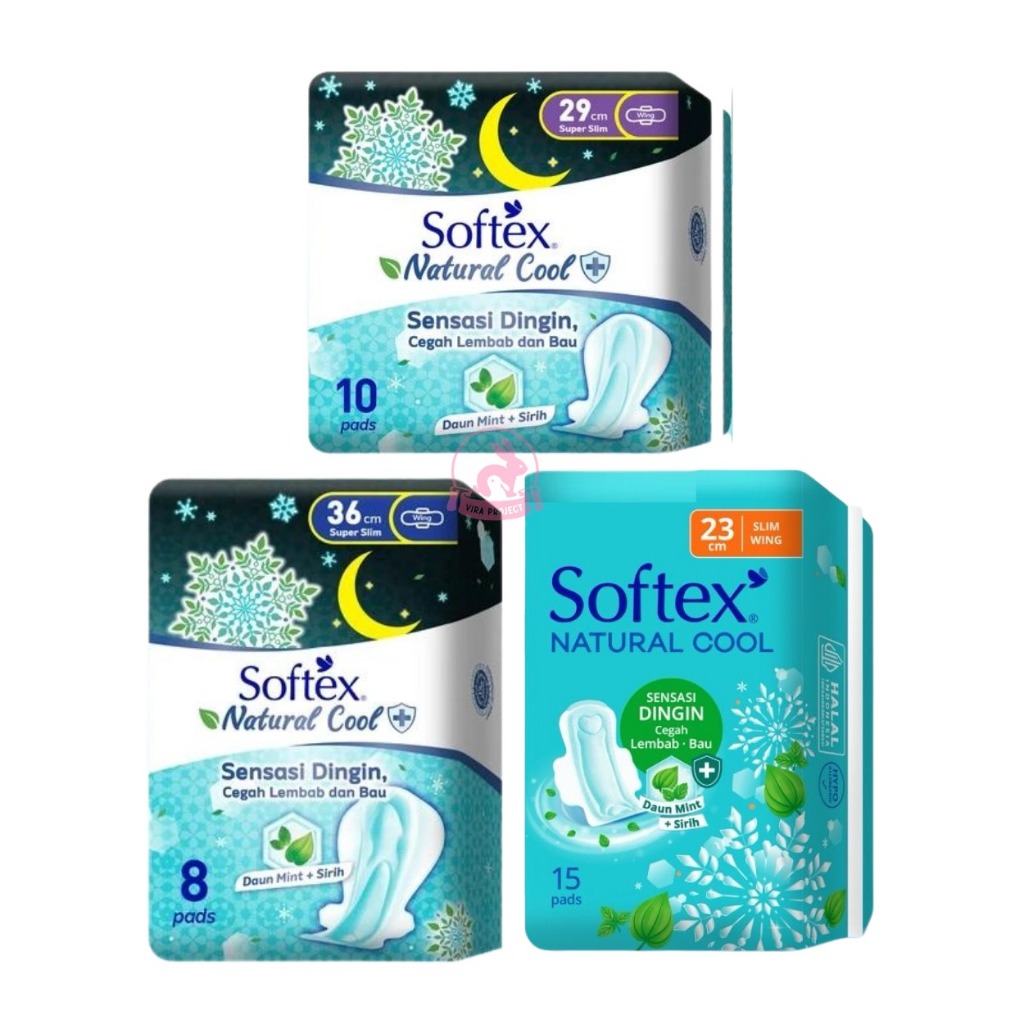 Jual SOFTEX SUPER SLIM NATURAL COOL | Shopee Indonesia