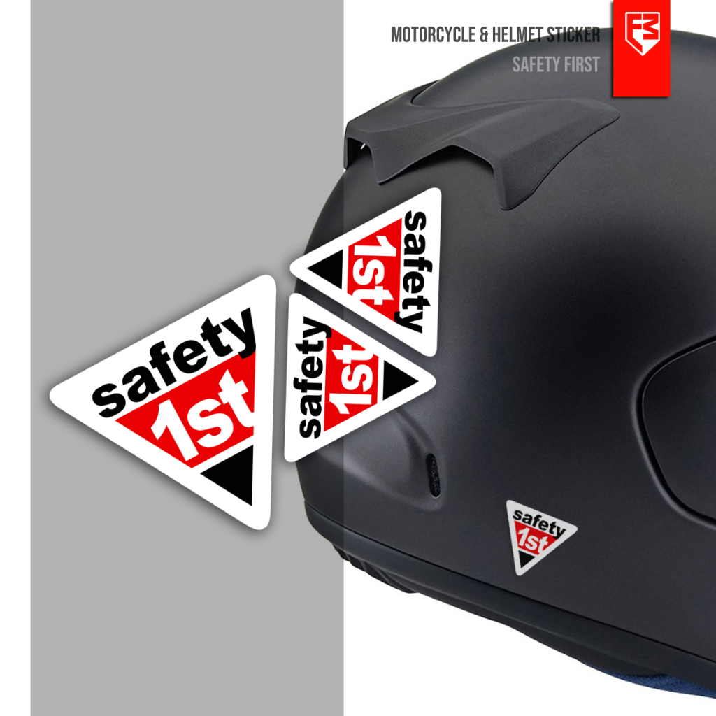 Jual Sticker Safety First Helm Motor nmax aerox beat pcx adv stylo ...