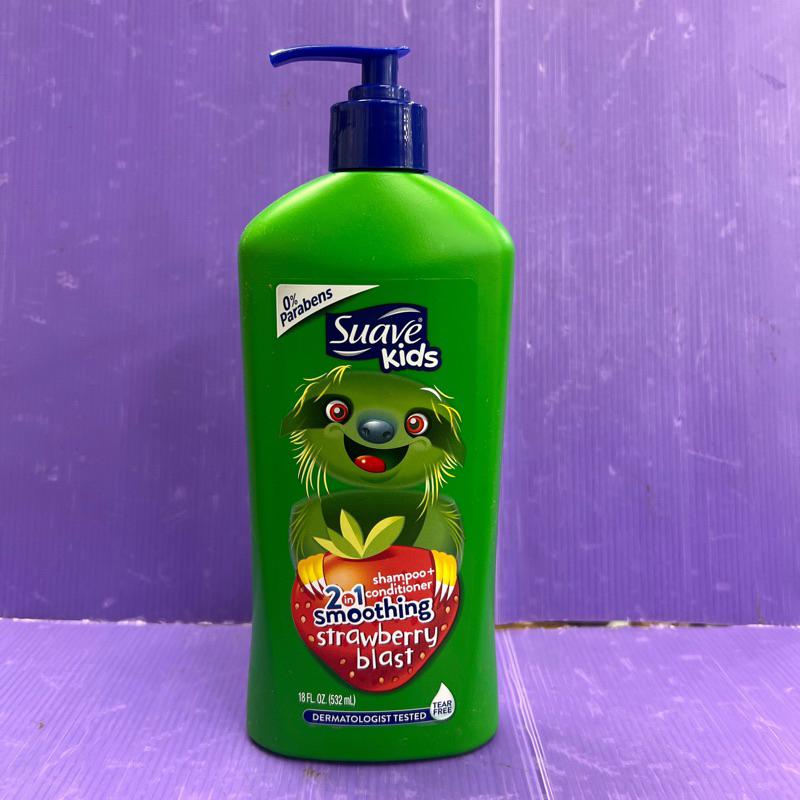Jual Suave Kids Shampoo 2 in 1 plus conditioner 532 ml | Shopee Indonesia