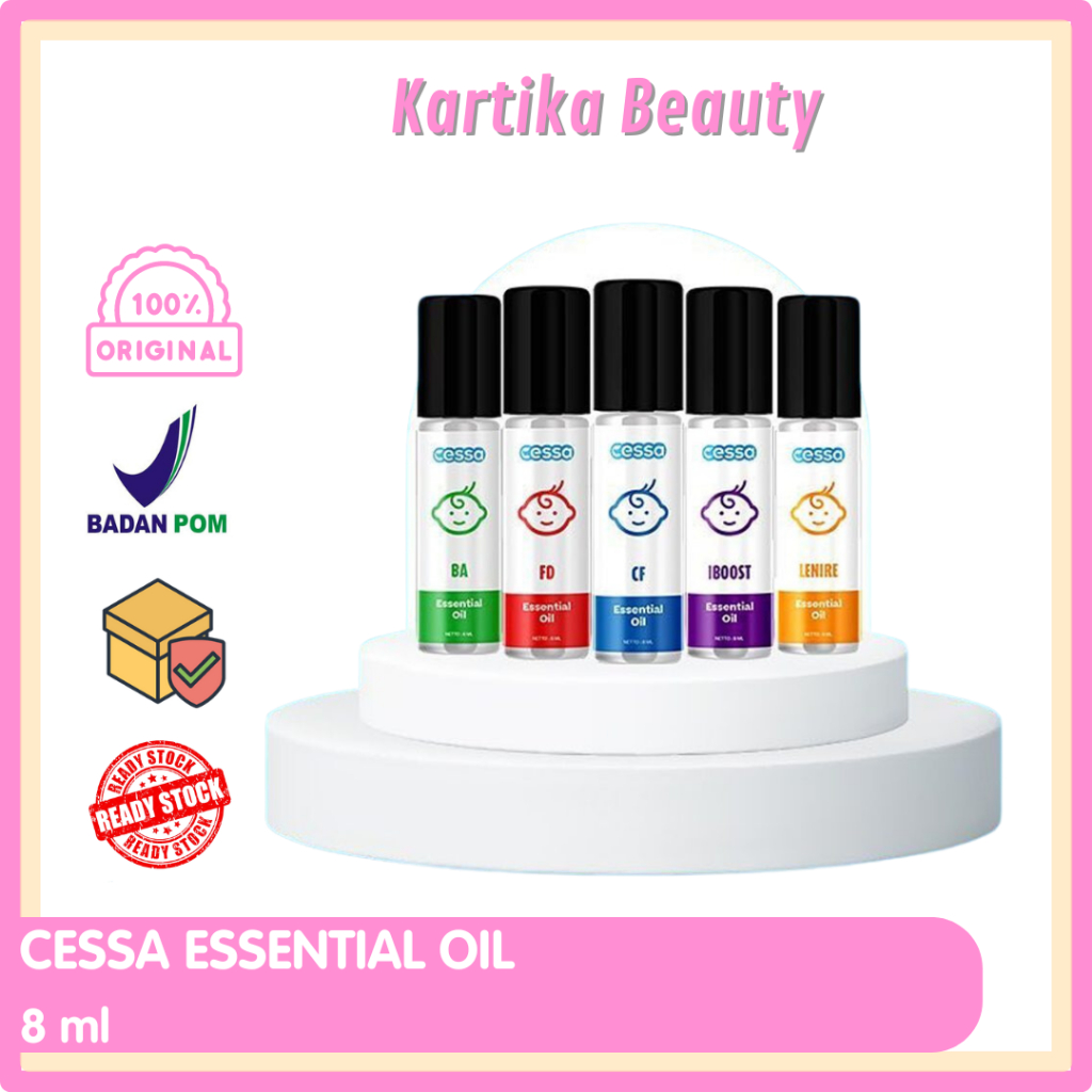 Jual CESSA BABY ESSENTIAL OIL 8ML COUGH FLU / FEVER DROP / LENIRE ...