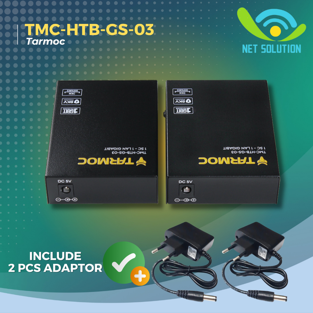 Jual Tarmoc TMC-HTB-GS-03 |Netlink GS03 1FO 1Lan Gigabit|Media Converter | Shopee Indonesia