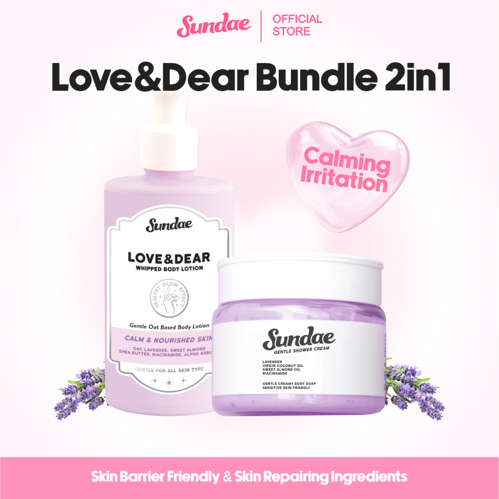 Jual Sundae - Bundle Love&Dear Whipped Body Lotion & Whipped Shower ...