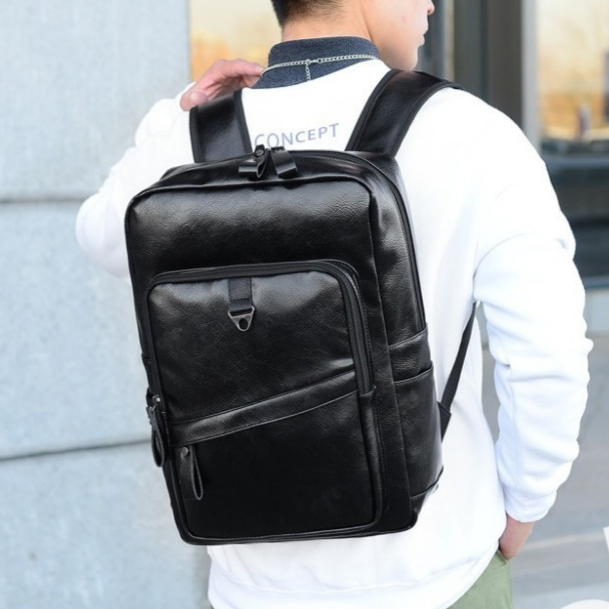 Jual TAS RANSEL KULIT PRIA DEWASA TAS RANSEL KULIAHAN TAS RANSEL BUAT ...