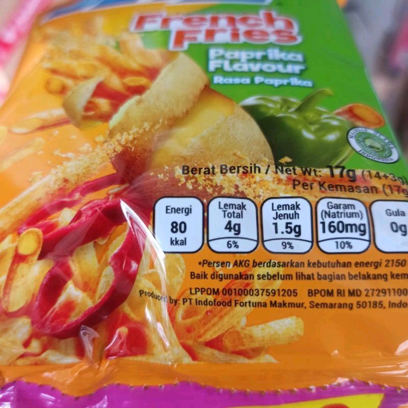 Jual Jetz French Fries Kentang Goreng Rasa Paprika | Shopee Indonesia