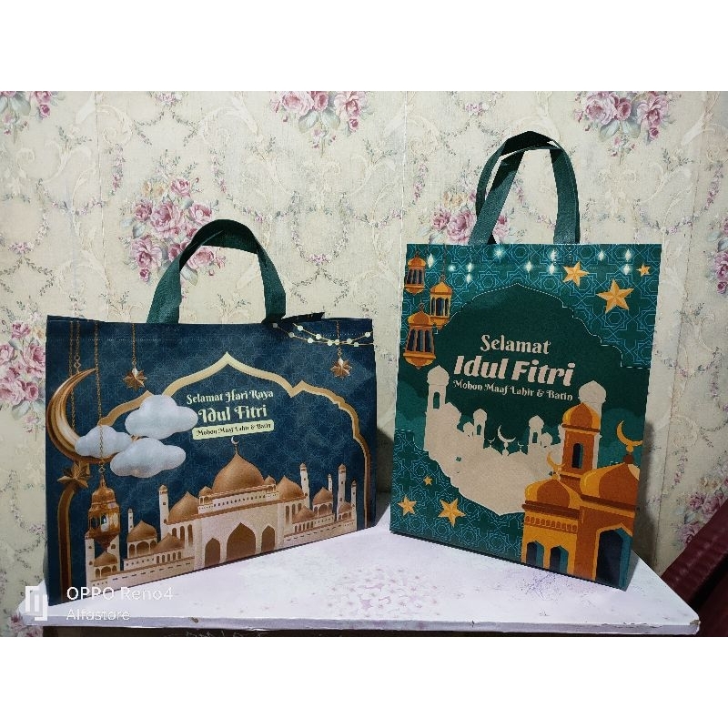 Jual Tas Lebaran Hari Raya Idul Fitri Type Goodie bag/Handlebag Terbaru ...