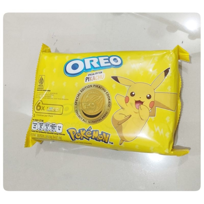 Jual Oreo X Pokemon Special Edition Oreo Pikachu Choco Banana Limited ...