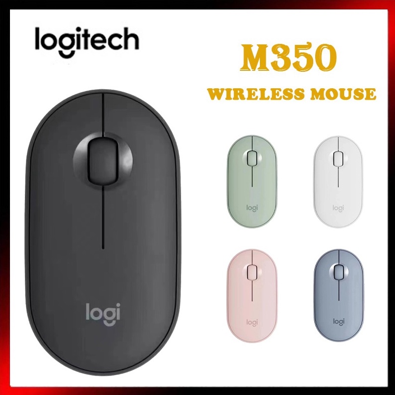 Jual ART P58W CODPH Logitech M35 Pebble Wireless Bluetooth Mouse w 1 ...