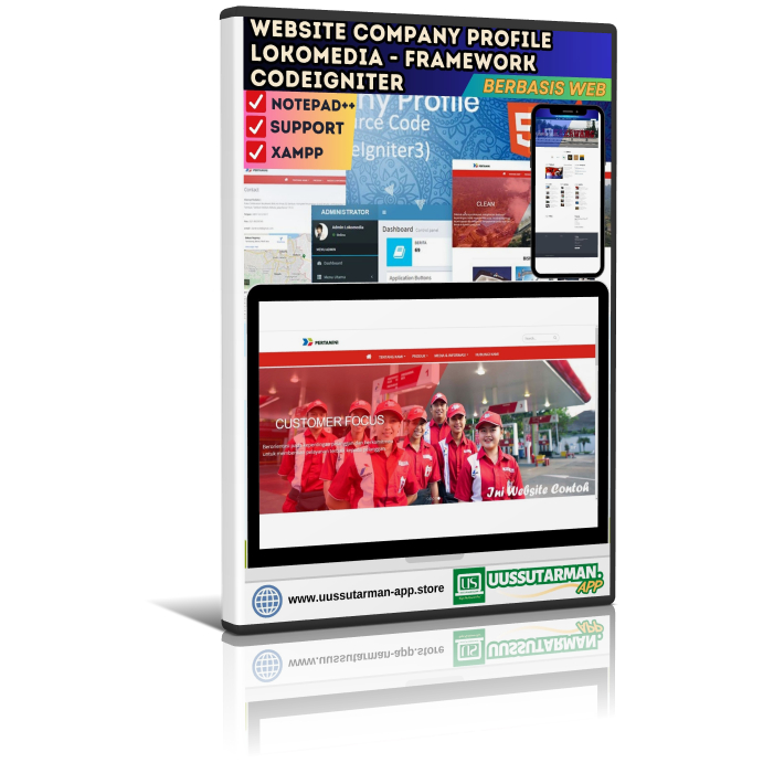 Jual aplikasi website perusahaan berbasis codeigniter | pembuat foto produk asli pertama ...