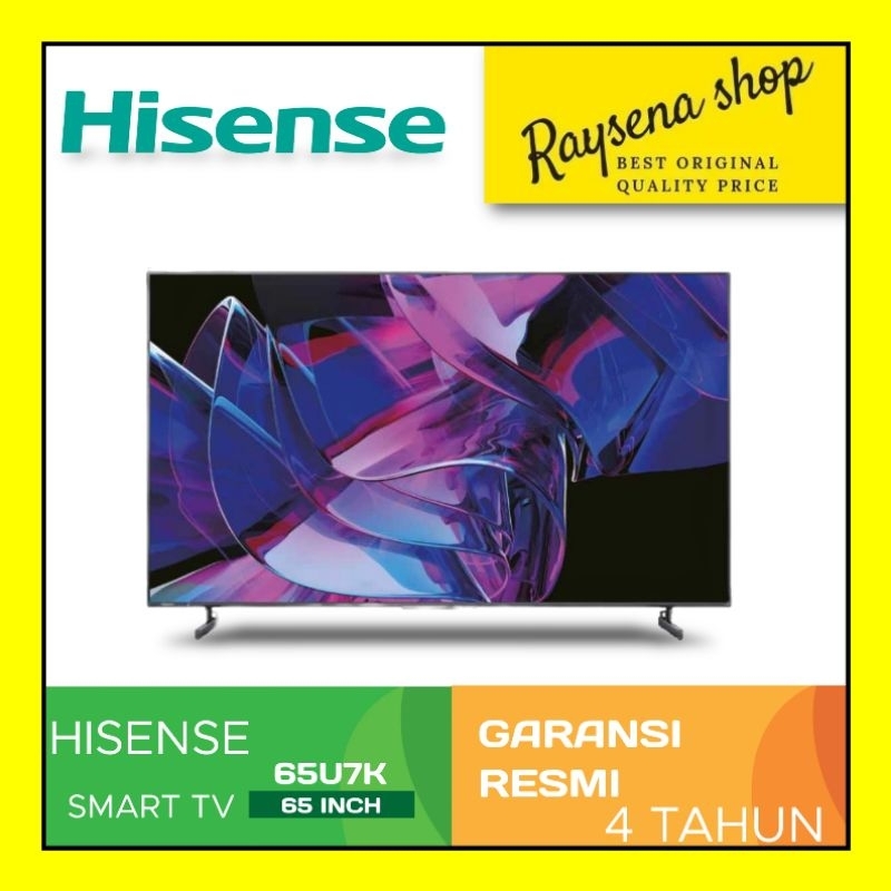 Jual HISENSE 65" Smart TV UHD dengan Dolby Atmos 65U7 / 65U7K | Shopee ...