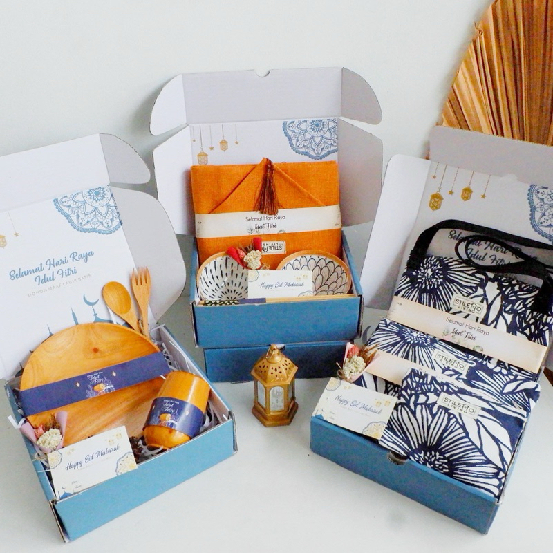 Jual Raya Hampers - Aesthetic (Hampers Parcel Lebaran Alat Makan Kayu ...