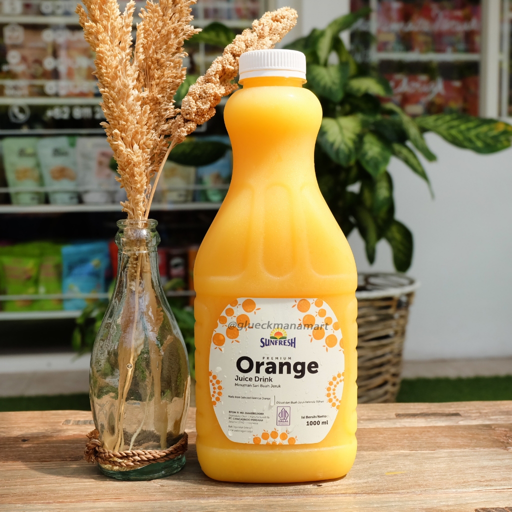 Jual Sunfresh Orange Juice Premium Unsweet 1L | Shopee Indonesia