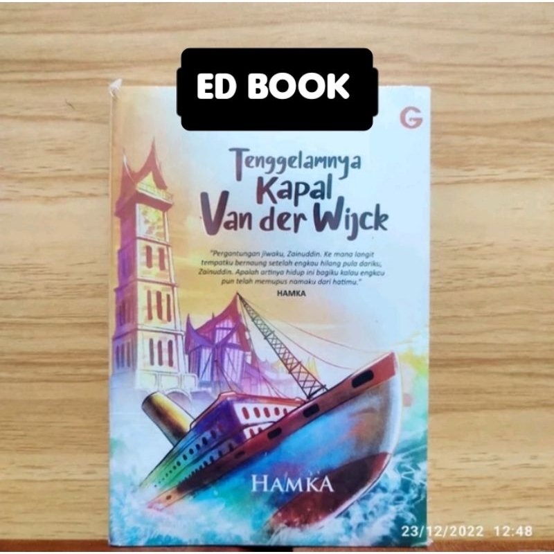 Jual Buku Novel Sastra Tenggelamnya Kapal Van Der Wijck Buya Hamka