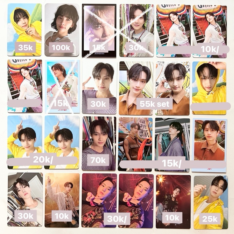 Jual PHOTOCARD SEVENTEEN SEVENTEENTH HEAVEN JEONGHAN JOSHUA JUN HOSHI | Shopee Indonesia