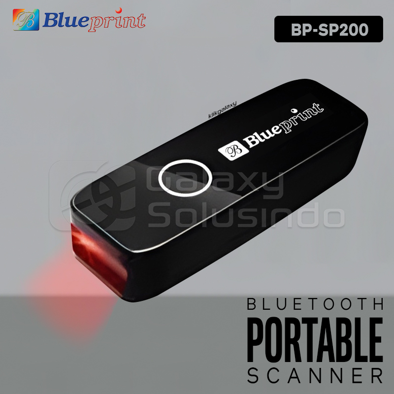 Jual BLUEPRINT BP-SP200 2D Bluetooth Barcode Scanner | Shopee Indonesia