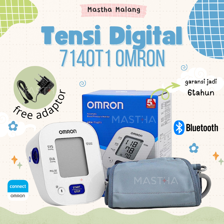 Jual *Mastha Malang* Promo Tensi Omron 7140T1 Bluetooth dengan adaptor ...