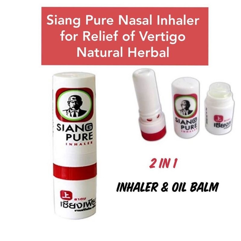 Jual siang pure inhaler formula 2 minyak angin sakit kepala siangpure ...