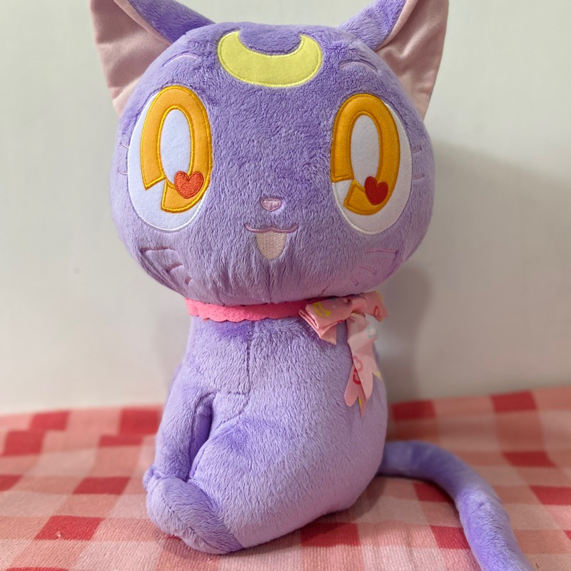Jual 40cm Luna Sailormoon Neko Cat Plush Toreba Plushie Kucing Boneka ...