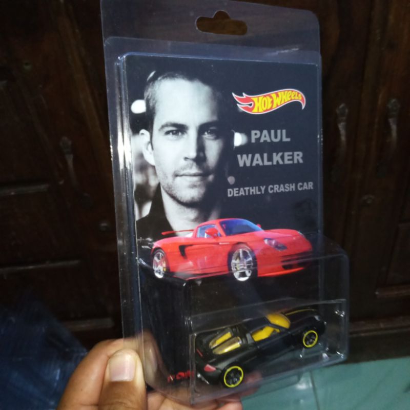 Jual Custom Card Paul Walker Deathly Car Porsche Carrera GT Matte Burnt ...