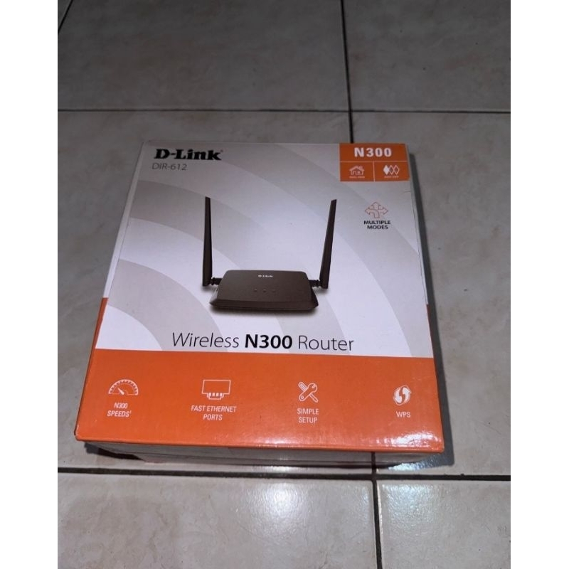Jual Router Wireless D-LINK DIR 612 N300 | Shopee Indonesia