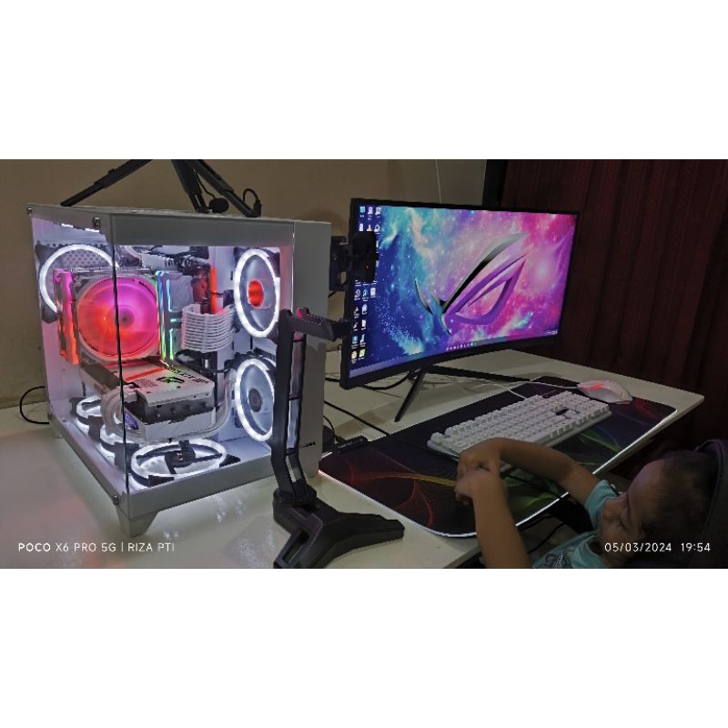 Jual Pc i5 gen 12 RTX 3070Ti 32gb Ram DDR5 6000mhz + Monitor 30inch ...
