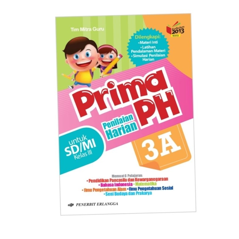 Jual BEST SELLER ORIGINAL PRIMA PH Penilaian Harian 3A UNTUK SD/MI KELAS III ( KURIKULUM 2013 ...