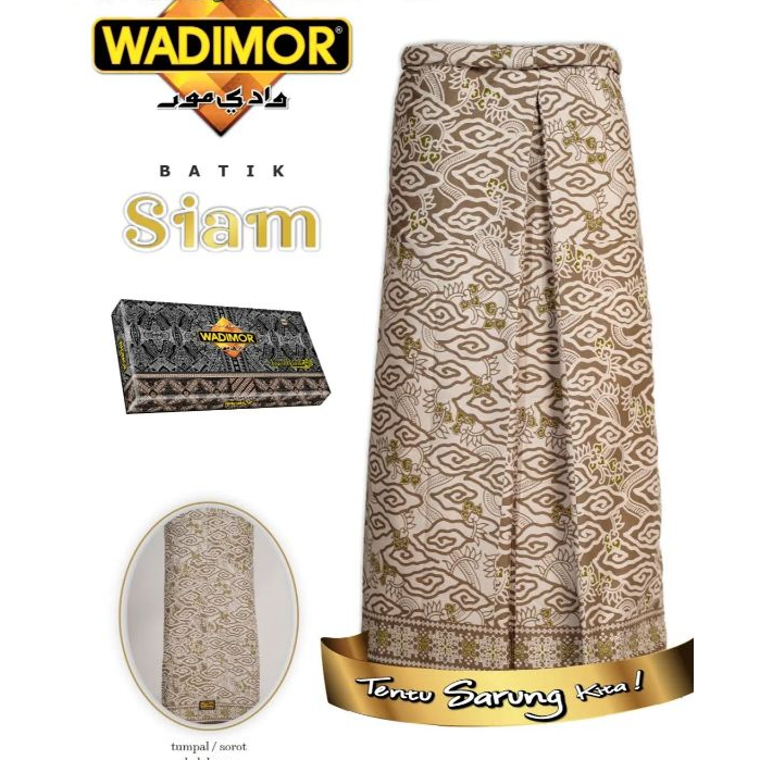 Jual Wadimor Sarung Tenun Motif Batik Siam | Shopee Indonesia