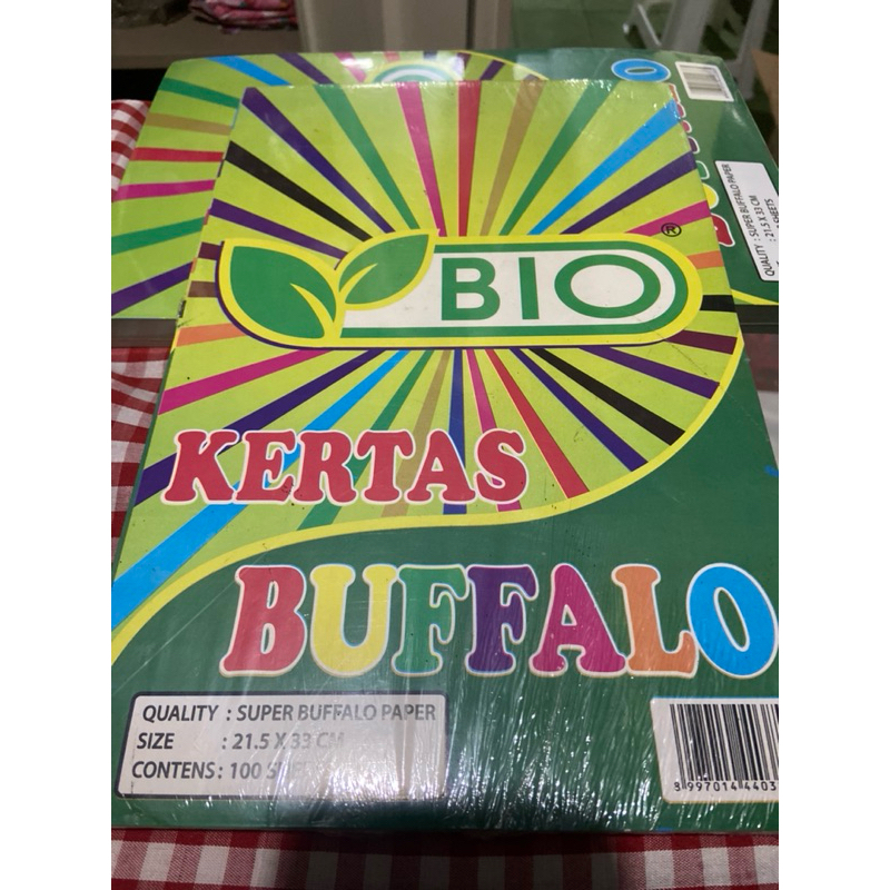 Jual Buffalo F4 Bio (isi 100 lembar) | Shopee Indonesia