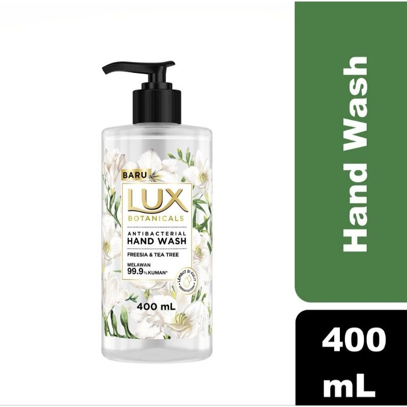 Jual Lux Hand wash freesia & tea tree 400ml-botol | Shopee Indonesia