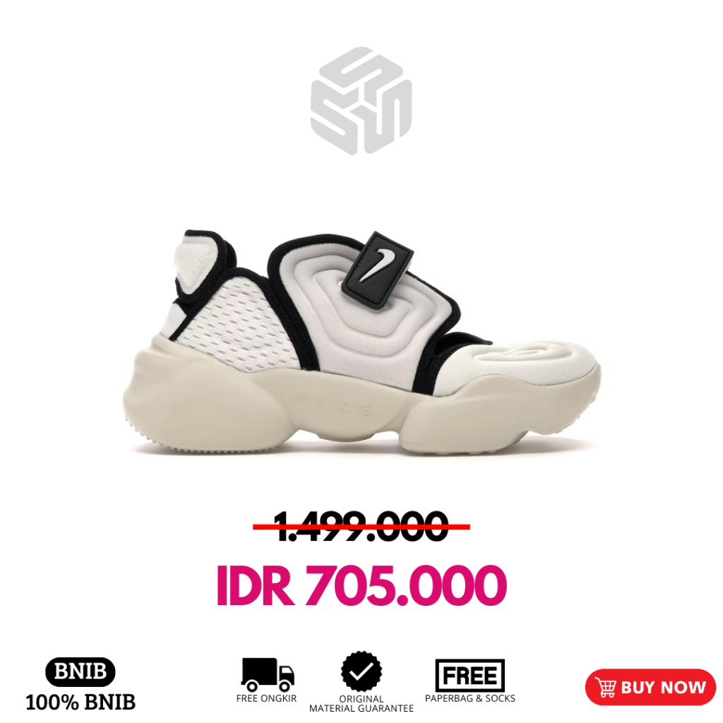Jual Sepatu Wanita Nike Aqua Rift 'Summit White' BNIB 100% Authentic ...