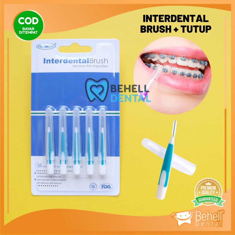 Jual 1Pack SIKAT SELA GIGI DR SMITH BIRU ISI 5 DENGAN TUTUP ...