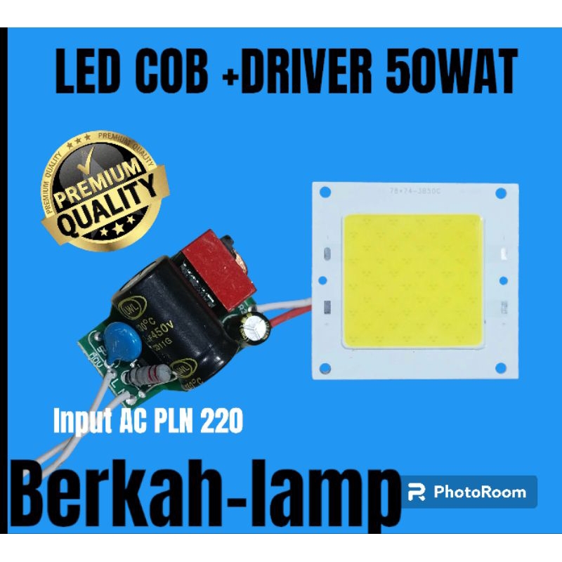 Jual PCB LED COB 50WAT PLUS DRIVER | Shopee Indonesia