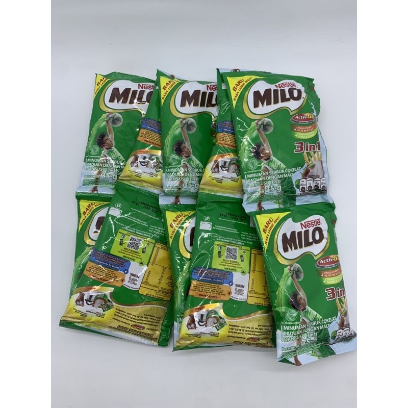 Jual Milo 3 In 1 Sachet 10 Pcs (1 Renceng) | Shopee Indonesia