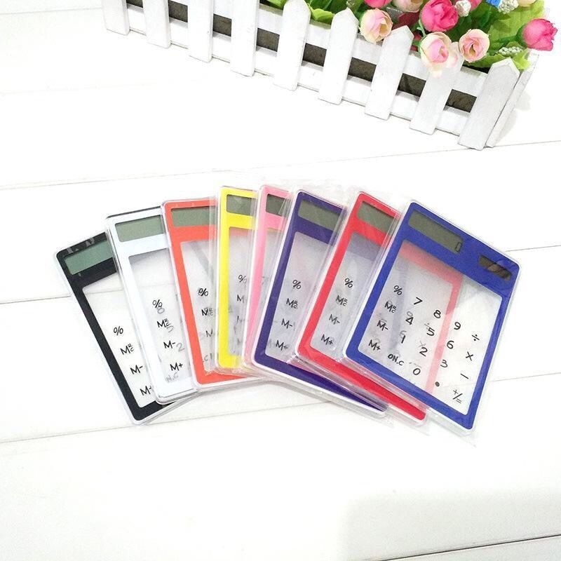 Jual ABS Kalkulator Mini Aesthetic Calculator Mini Portable Ultra Tipis ...