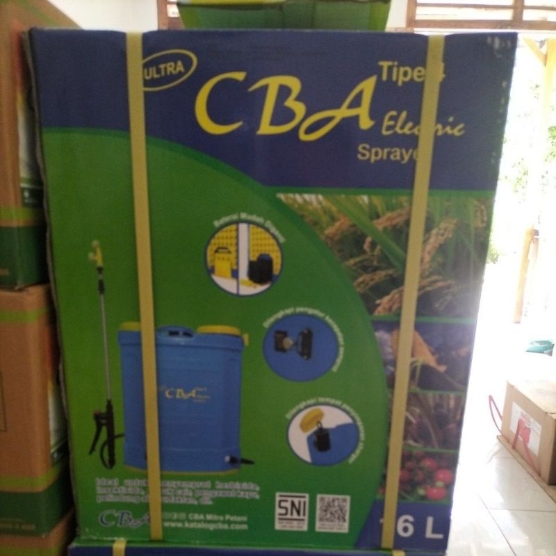 Jual Sprayer/tangki CBA elektrik 16liter /alat semprot multifungsi ...