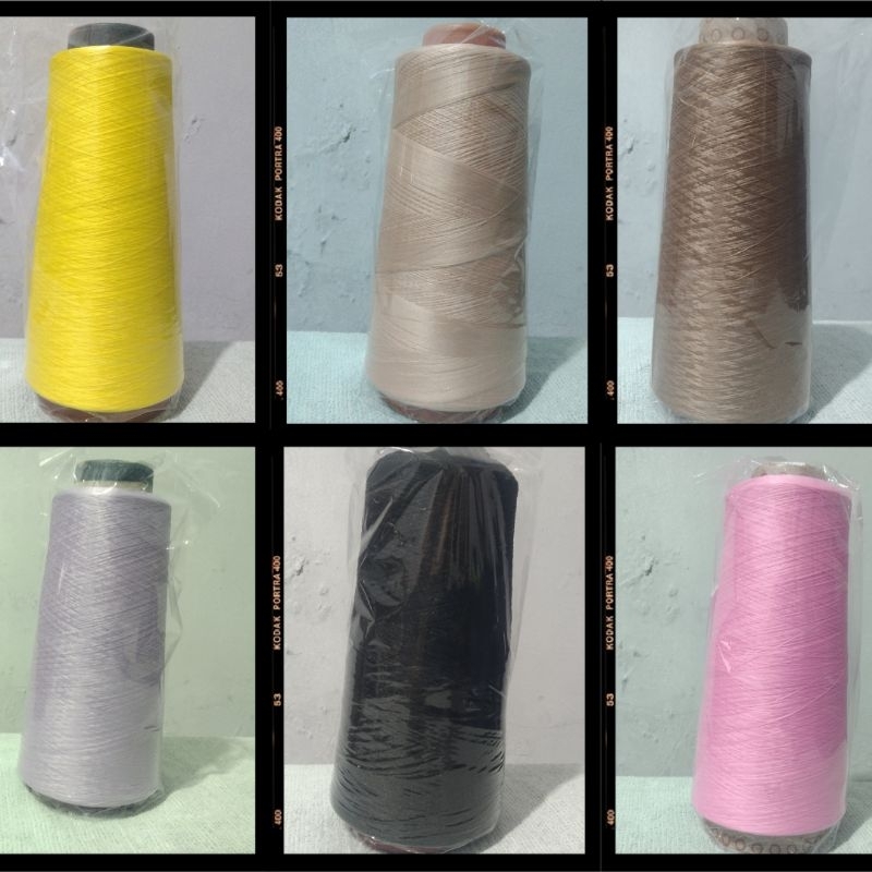 Jual Benang Obras Polyester Berat 150 Gram Warna Lengkap | Shopee Indonesia