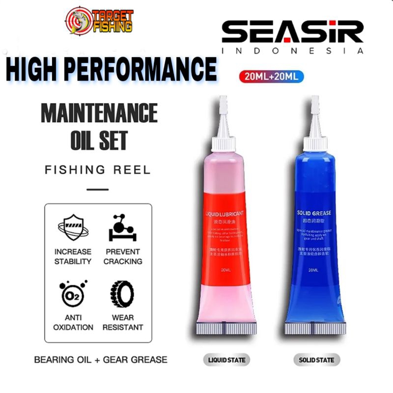 Jual High Performance Grease & Oil (1paket) - Servis Reel Pancing BC ...