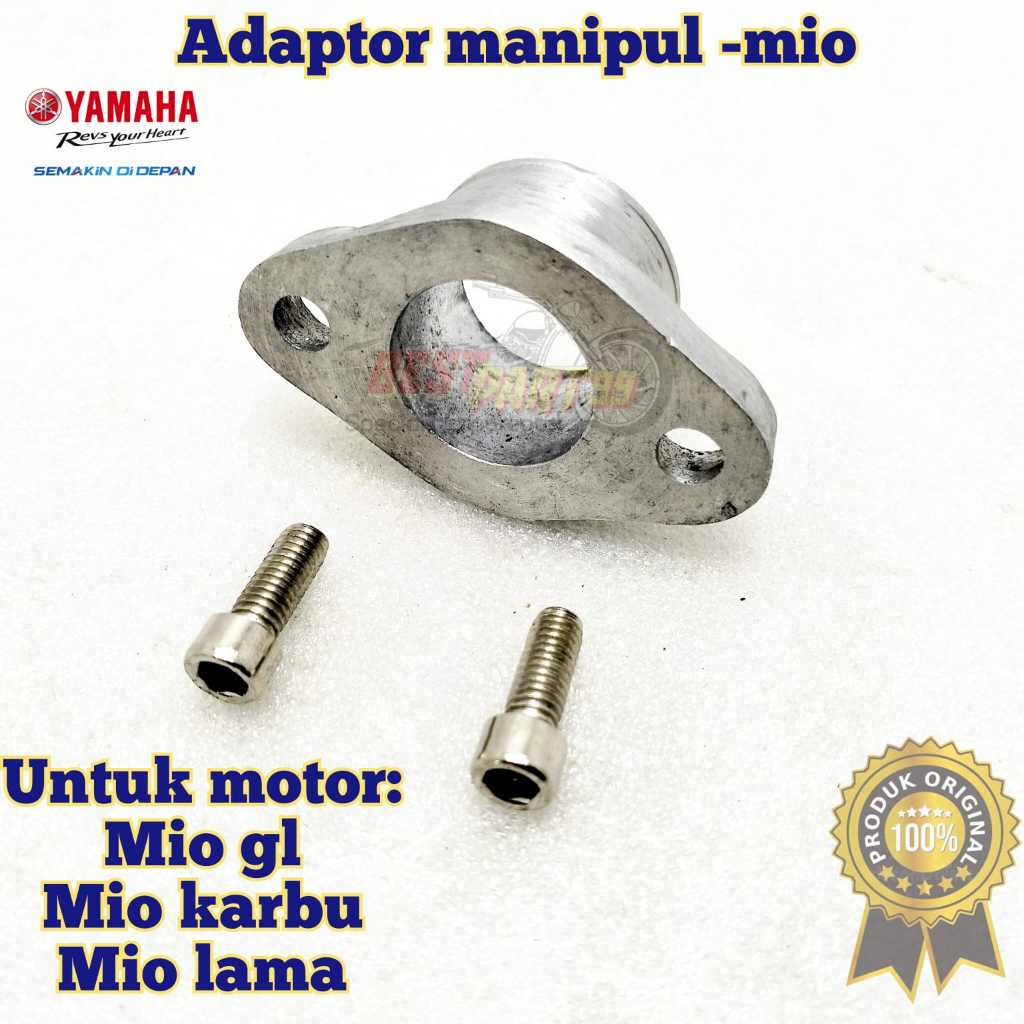 Jual adaptor manipul-mio untuk motor mio karbu mio gl, mio lama ygp kualitas bagus dan original ...