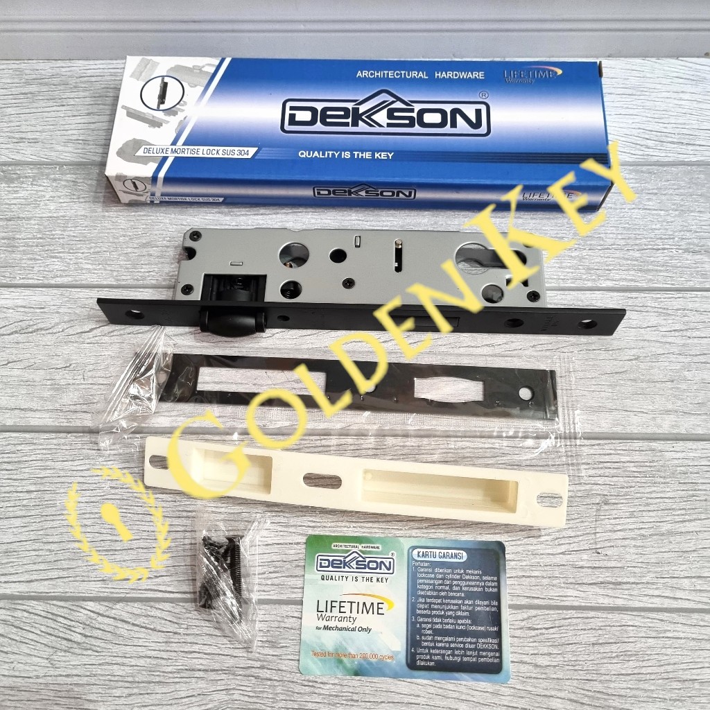 Jual Mortise Lock Lockcase Dekson Dekkson MTS RL DL 84030 Bodi Body ...