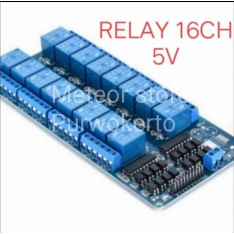 Jual relay 16 channel 5v Arduino uno arm | Shopee Indonesia